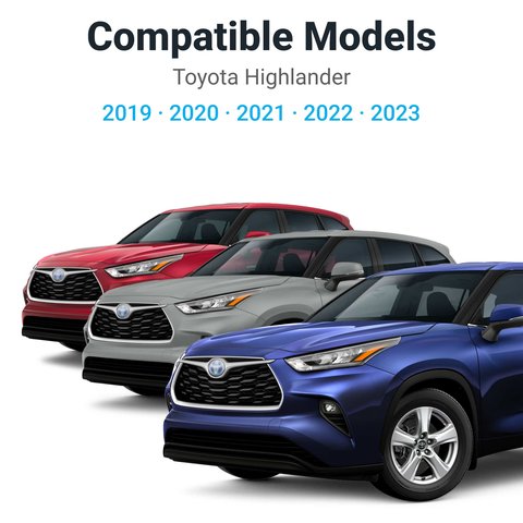 Toyota Highlander Front Backup Camera Control Connection Kit Smart Car ...